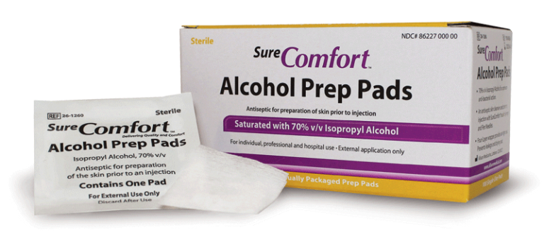 Alcohol Prep Pads Sterile (100 ct.) - Allison Medical