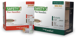 Sure Comfort Safety Pen Needles - Allison Medical