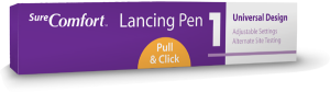 SureComfort Lancets - Safety Lancets - Lancing Pen - Alcohol Prep Pads ...
